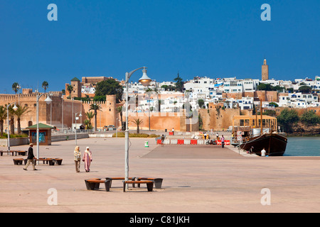Morocco, Rabat, Riverbank of Bou Regreg River Stock Photo - Alamy