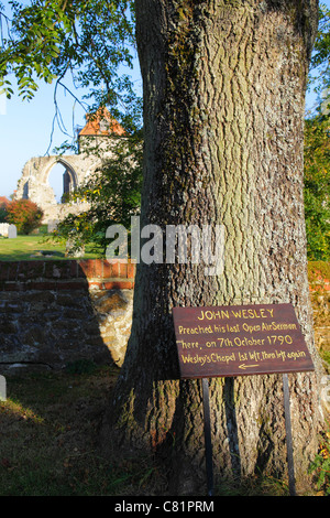 John Wesley sign, Winchelsea, East Sussex, UK Stock Photo - Alamy