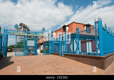 Alabama, Mobile, Fort Conde partially restore to its 1702 appearance ...