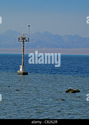 beacon on a coral reef Stock Photo - Alamy