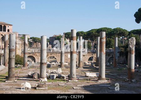 Basilica Ulpia, Rome, Italy Stock Photo - Alamy