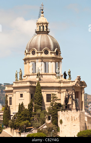 Church Of Christ the King of Montalto At Messina Italy Stock Photo - Alamy