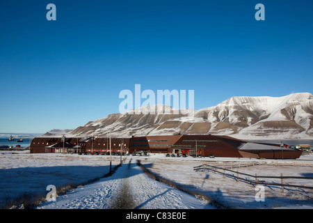 Norway, Svalbard (Spitzbergen), Longyearbyen, Svalbard University Stock ...