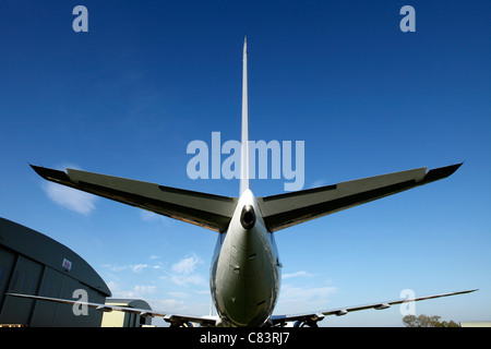 Airplane being scrapped and dismantled for parts. 747-400 of Corsair ...