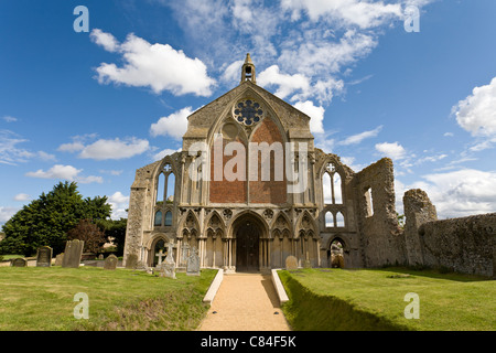 The 12thC Priory church of St Mary and the Holy Cross at Binham ...