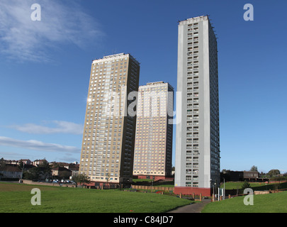 Red Road housing estate, Glasgow Scotland October 2011 Stock Photo - Alamy