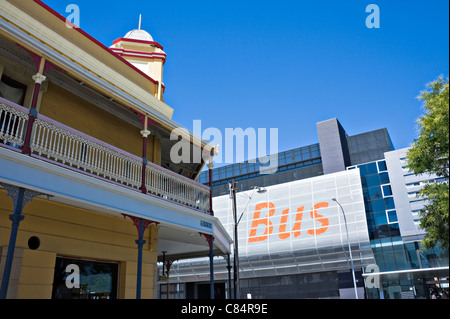 The Adelaide Central Bus Station Stock Photo - Alamy