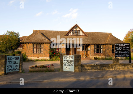 Village Hall at Chiddingstone Causeway, Kent, UK Stock Photo - Alamy