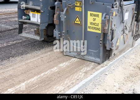 Road planer removing old road surface Stock Photo - Alamy
