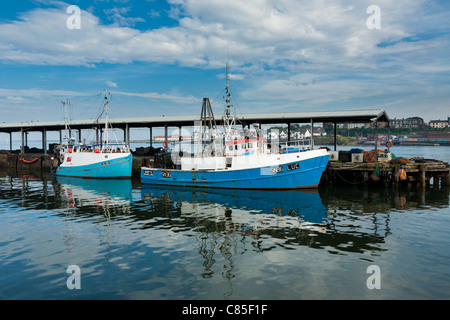 Fishing boats at North Shields Fish Quay Stock Photo - Alamy