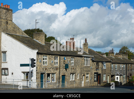 The village of Steeton, West Yorkshire, England UK Stock Photo - Alamy