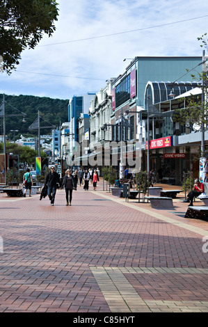 Courtenay Place in Wellington, New Zealand, is an important street with ...