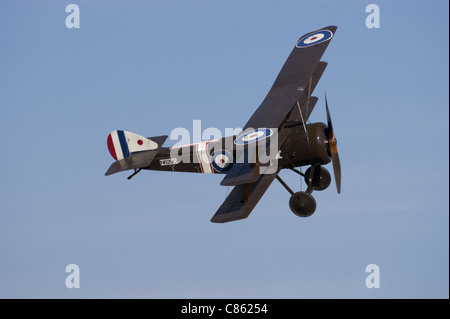 An RAF Sopwith Triplane WW1 fighter of the RAF Stock Photo - Alamy