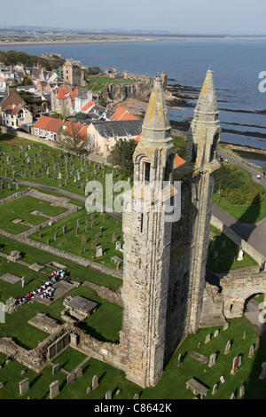 St. Andrews Cathedral, East Gable and St. Regulus Tower. Hill & Adamson ...