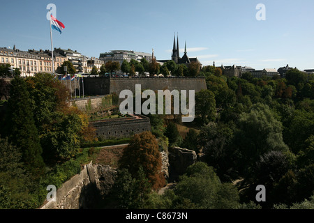 Luxembourg City street scene - Capital City of the Grand Duchy of ...