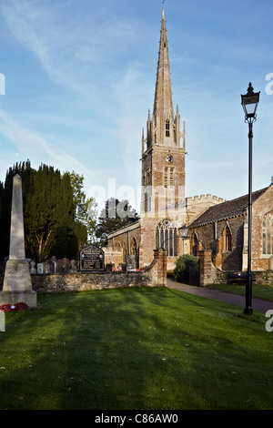 Kings Sutton parish church Northamptonshire England Stock Photo - Alamy