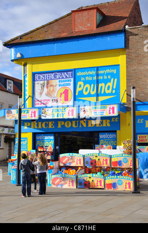 Pound shop store, England, UK Stock Photo - Alamy