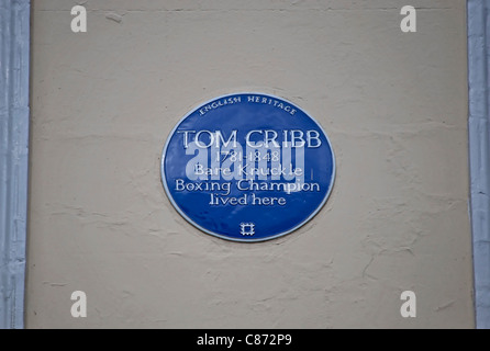 Tom Cribb Boxer Stock Photo - Alamy