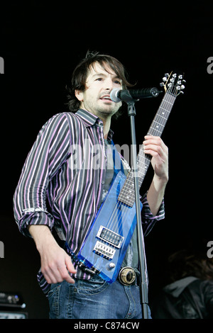 Dylan Burns of the Bodyrockers in Concert in Custom House Square for St ...