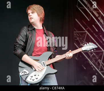 Ryan Wilson (guitar) of The Pigeon Detectives Tennents Vital 06 Belfast ...