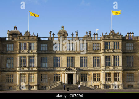 Longleat Elizabethan Country House & English stately home landscape ...