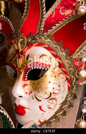 A Red Mask Stock Photo - Alamy