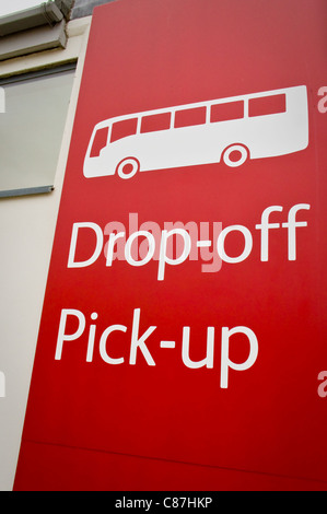 Coach drop off and pick up point F. Coach parking for visitors to ...