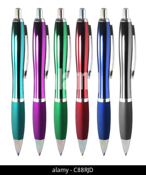 Studio shot of ballpoint pens Stock Photo - Alamy