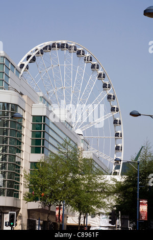 manchester ferris wheel or eye visitor ride attraction exchange square ...