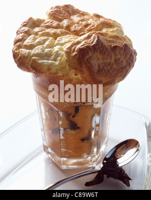 Trumpet of Death Mushroom Stock Photo - Alamy