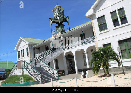 Belize City Supreme Court Building British colonial style architecture ...