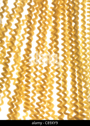 Fusilli bucati lunghi pasta Stock Photo - Alamy