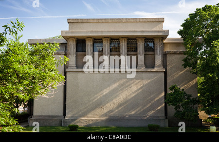 Unity Temple, Oak Park, Illinois, Frank Lloyd Wright Stock Photo - Alamy