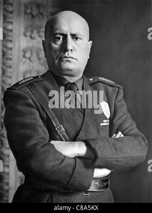 BENITO MUSSOLINI - Italian Facist leader (1883-1945 Stock Photo - Alamy