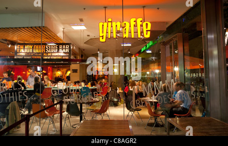 Giraffe restaurant, South Bank, London April 2019 Stock Photo - Alamy