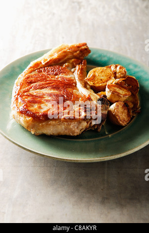 Veal In A Pan Stock Photo - Alamy