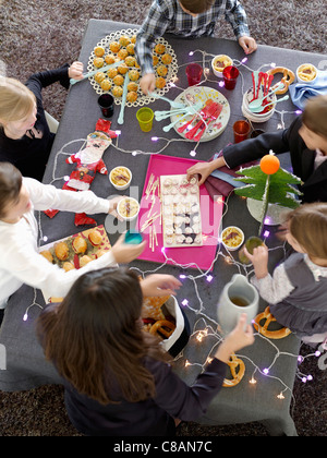 Children's party buffet Stock Photo - Alamy