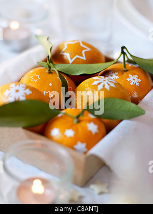 Box of Clementines Stock Photo - Alamy