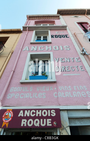 France, Pyrenees Orientales, Collioure, Roque company, Anchovy of ...