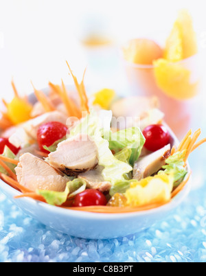 Mixed rabbit salad Stock Photo - Alamy