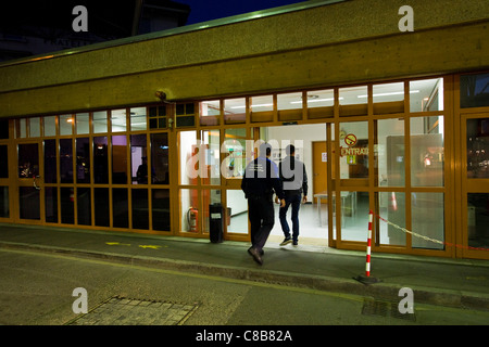 Italian border, Chiasso custom, Canton Ticino, Switzerland Stock Photo ...