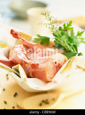 The Rabbit meat Stock Photo - Alamy