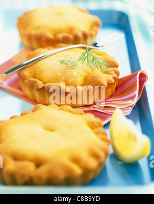 Tielle Setoise is a Octopus and Tomato pies from Sete closeup on a ...