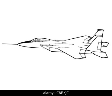 The X-15 is depicted in this line art drawing from three different ...
