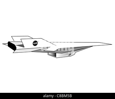 The X-43A is an unpiloted, hypersonic research vehicle developed by ...