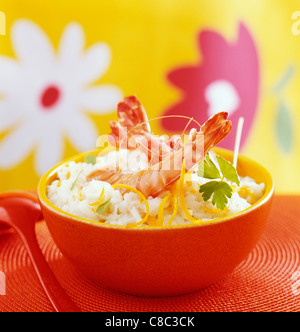 Mediterranean red prawn Stock Photo - Alamy