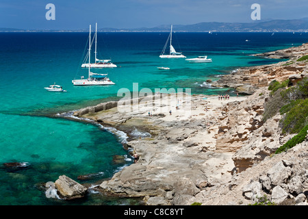 Cala Vella. Mallorca Island. Spain Stock Photo - Alamy