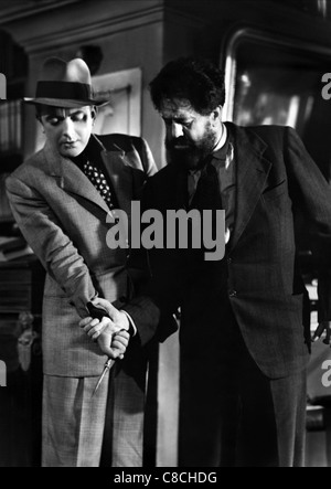 Paul Bernard & Michel Simon Film: Panique (1947) Characters: Alfred, M ...