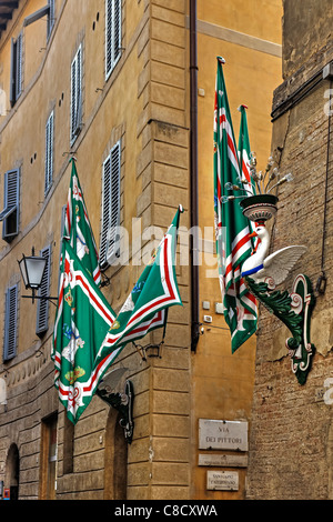 Siena (Italy), the Palio Stock Photo - Alamy