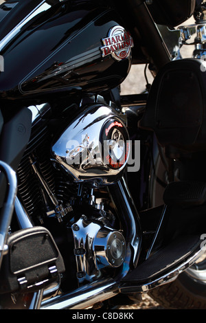 Harley Davidson Screamin' Eagle motorcycle engine assembly isolated ...